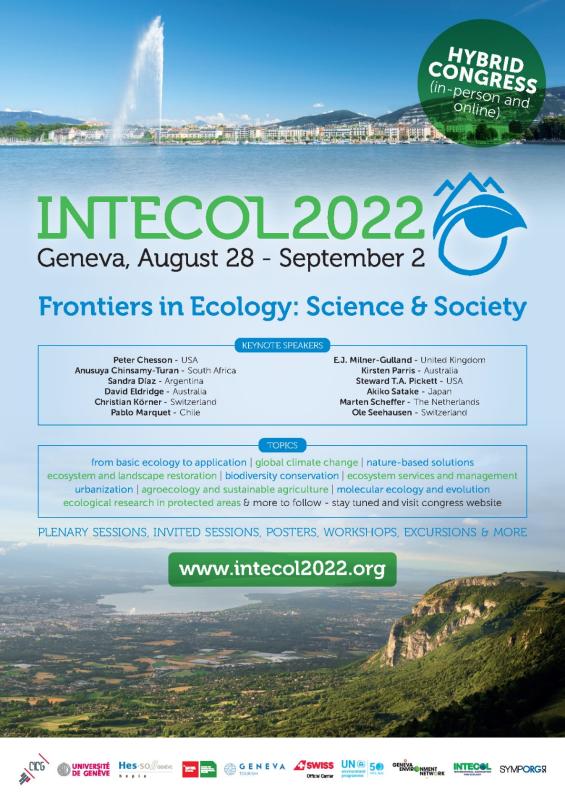 上海交大风景园林国际专硕研究生在第十三届国际生态学大会专题会场上作学术报告_交大要闻_上海交通大学新闻学术网